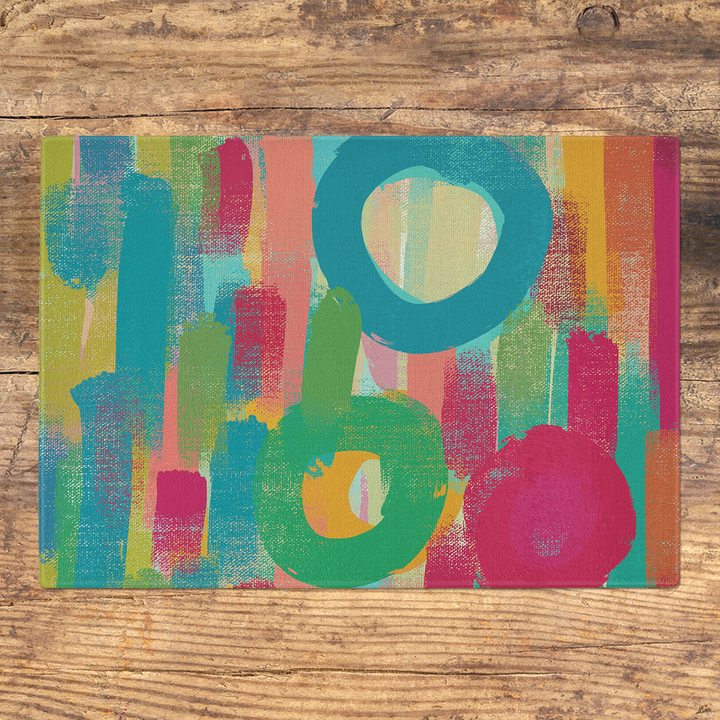 Signs of Summer Glass Chopping Board – Louise Mead